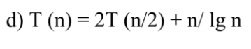 Solved Q7) Use a recursion tree to determine a good | Chegg.com