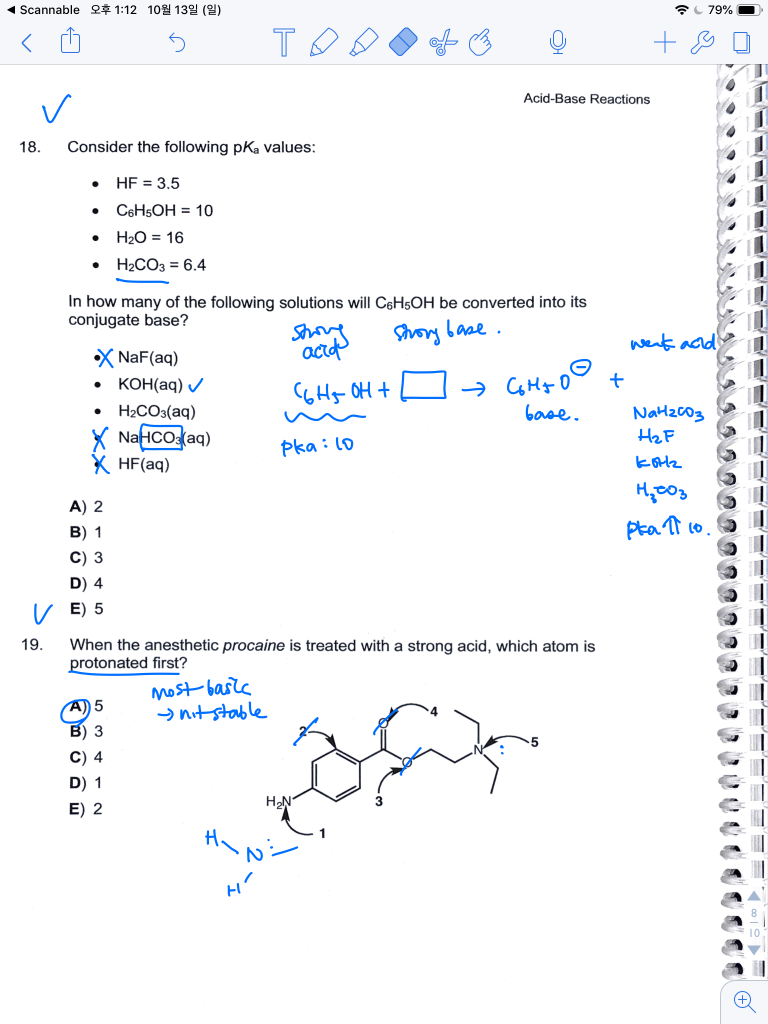 Solved please explain them in detail. Answer is B for q 18 | Chegg.com