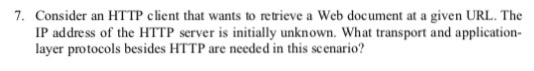 Solved 7. Consider an HTTP client that wants to retrieve a | Chegg.com