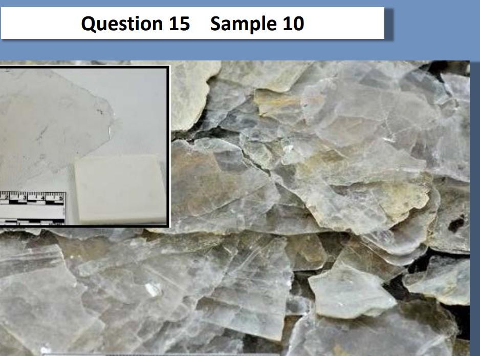 Solved Sample Luster Hardness Cleavage Streak Color and | Chegg.com