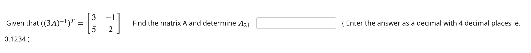Solved Can someone show me how to solve this type of | Chegg.com