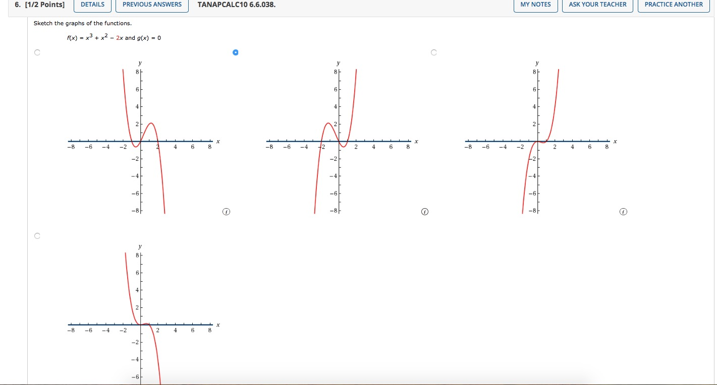 Solved 6. [1/2 points) DETAILS PREVIOUS ANSWERS TANAPCALC10 | Chegg.com