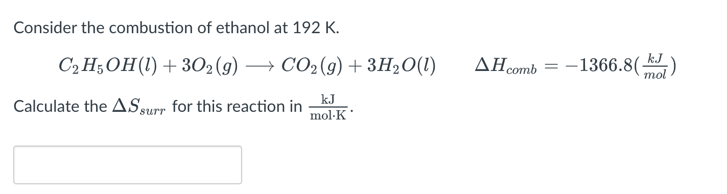 Consider the reaction below occurring at 298 K. | Chegg.com