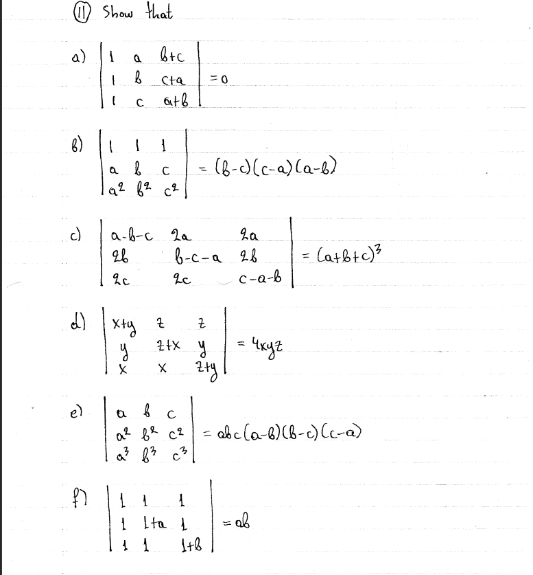 Solved (0) @ Show that а) 1 а 4tc. В 20 Cta atb І C B) { | 1 | Chegg.com