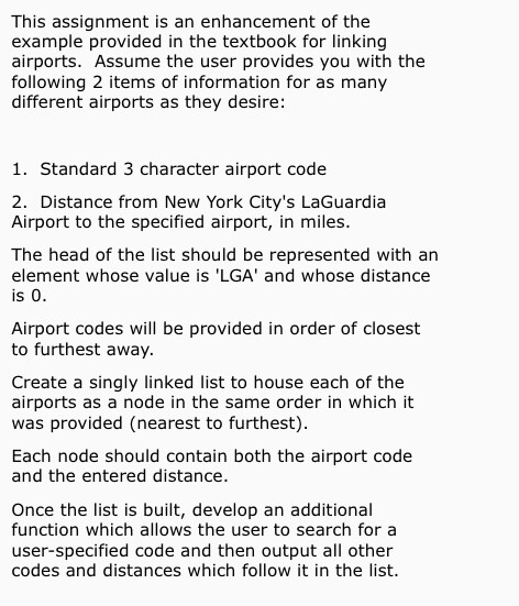 Solved Singly Linked Lists In the previous section, we | Chegg.com