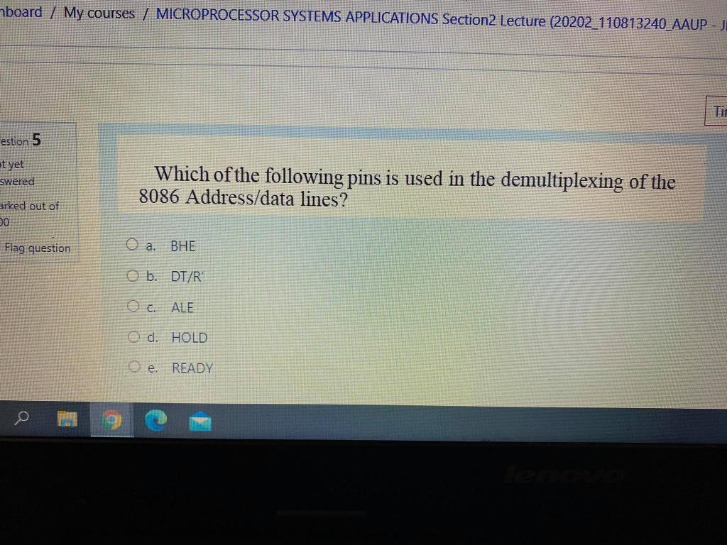 Solved board / My courses / MICROPROCESSOR SYSTEMS | Chegg.com