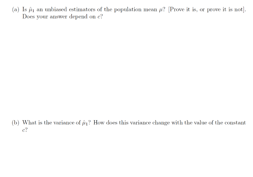 Solved Consider population variable X, the average amount of | Chegg.com