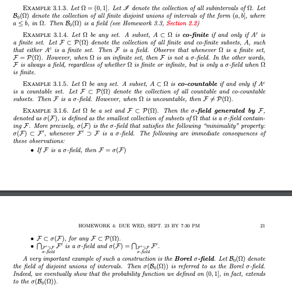 Solved Show by example that a finitely additive probability | Chegg.com