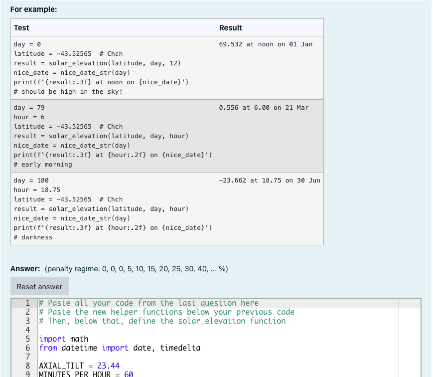 Solved Elevation angle (or altitude angle) The elevation | Chegg.com