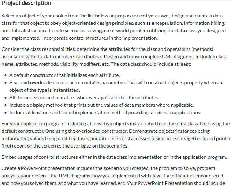 Project Submit Assignment Submitting a file upload | Chegg.com