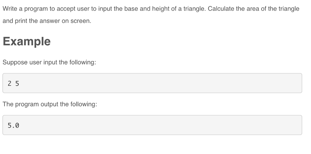 Solved Write a program to accept user to input the base and | Chegg.com