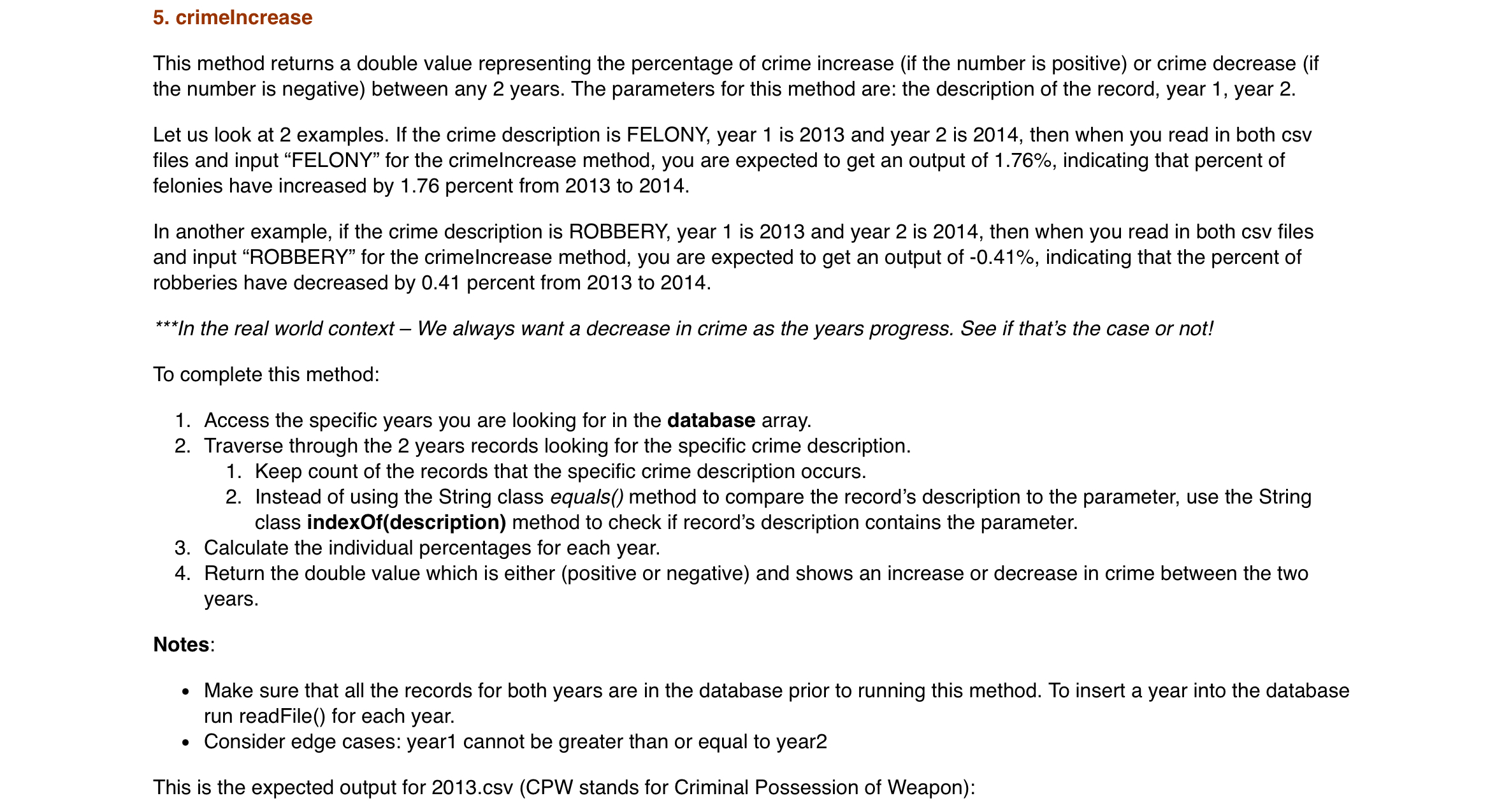 Solved The class contains 1 (one) instance variable: - | Chegg.com