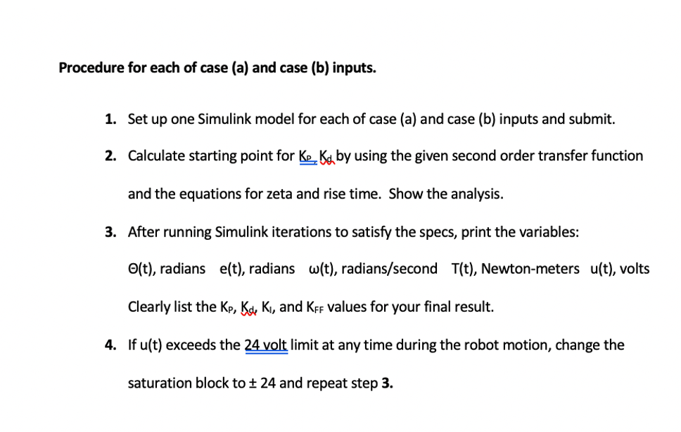 Homework Assignment 3 The task is to use Simulink | Chegg.com