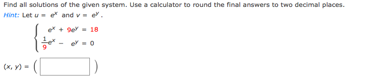Solved Find all solutions of the given system. Use a | Chegg.com