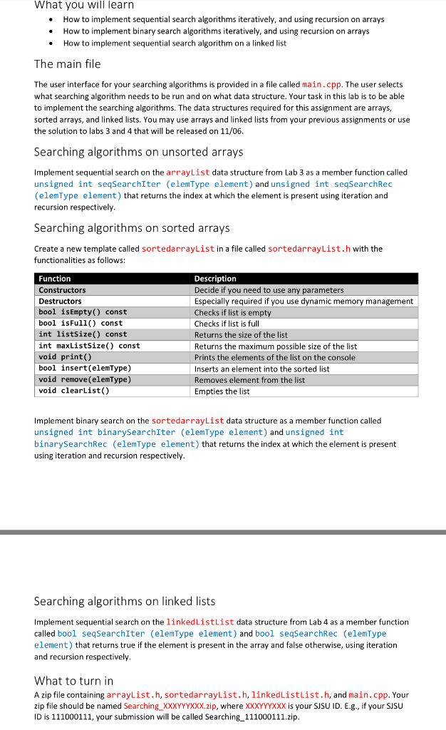 Solved What you will learn How to implement sequential | Chegg.com