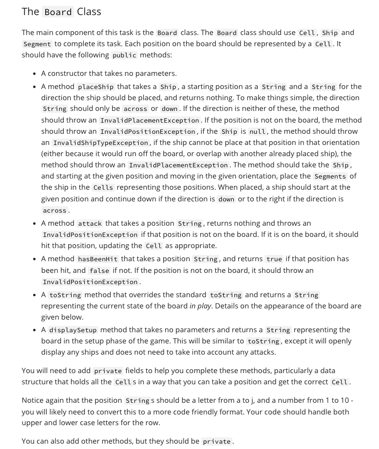 You will have to create four public classes this | Chegg.com