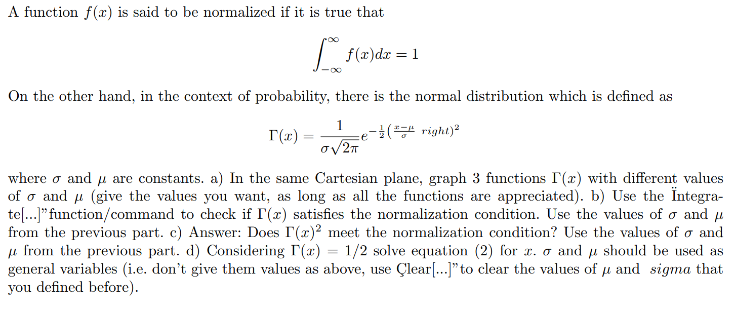 Solved Write a notebook in mathemathica that solves the | Chegg.com