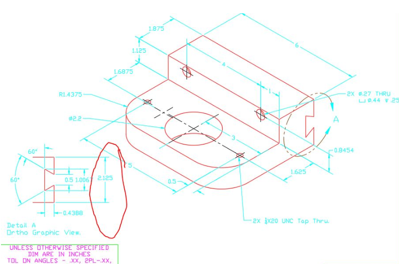 Solved Please assist with TOP, Front and Side views in | Chegg.com