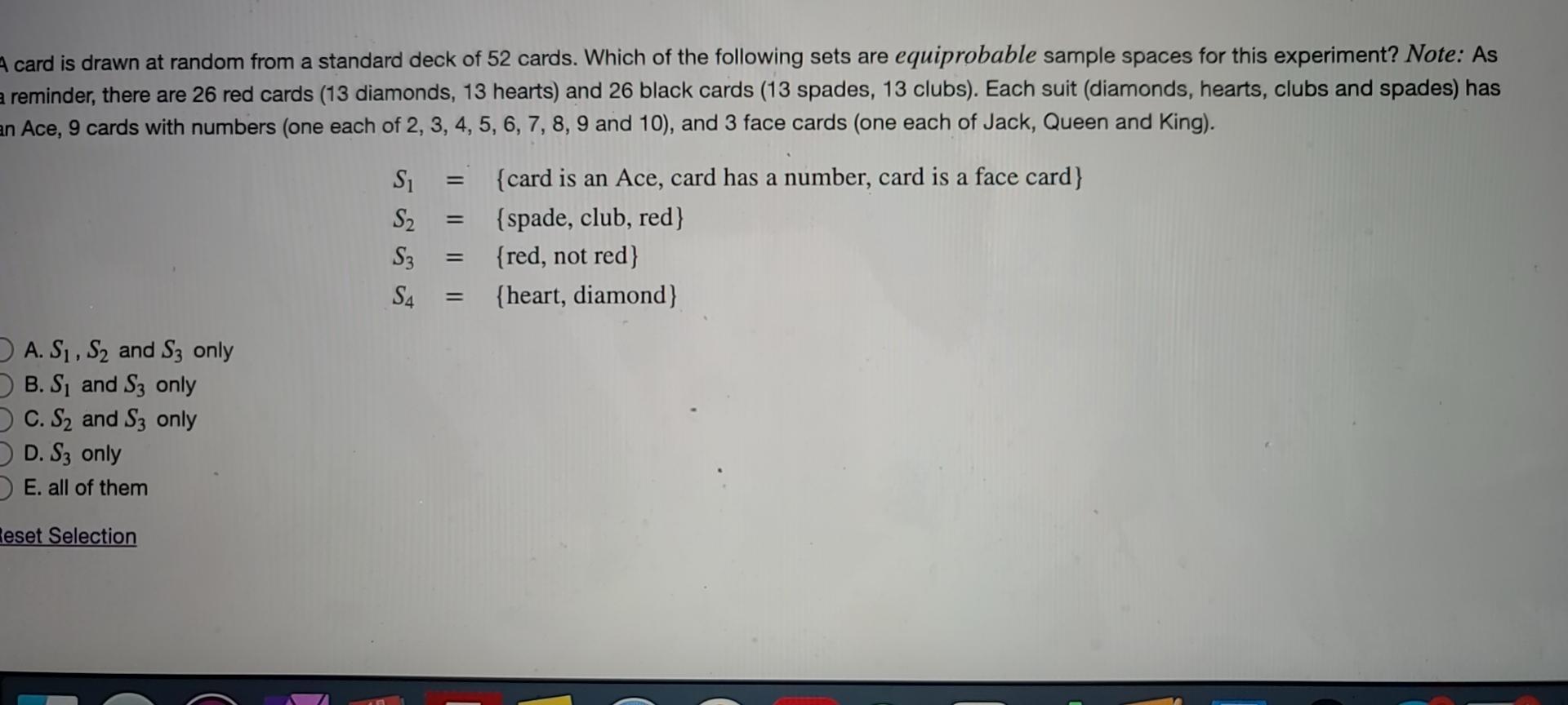 Solved card is drawn at random from a standard deck of 52 | Chegg.com