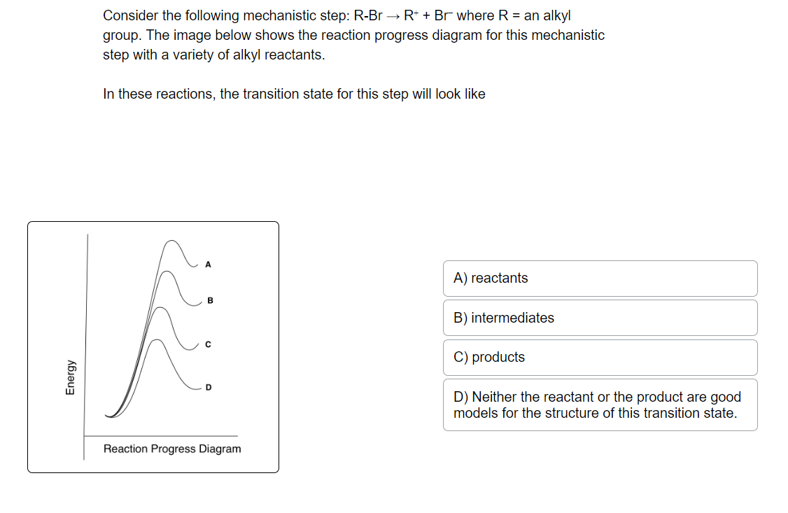 Solved Consider the following mechanistic step: | Chegg.com