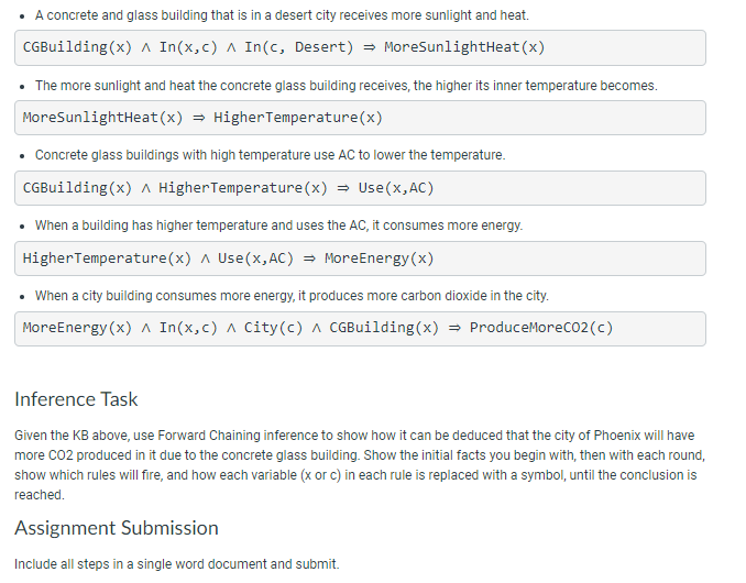 Solved We learned how to use First Order Logic (FOL) to | Chegg.com