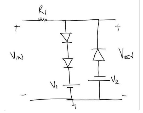 Solved Apply a sinusoidal signal (10V amplitude) with a | Chegg.com
