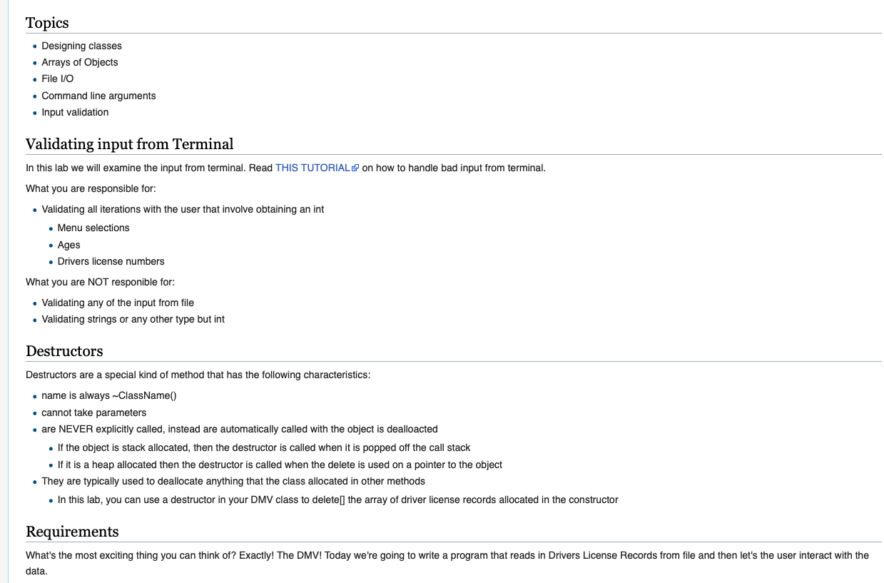 Topics • Designing classes • Arrays of Objects • File | Chegg.com