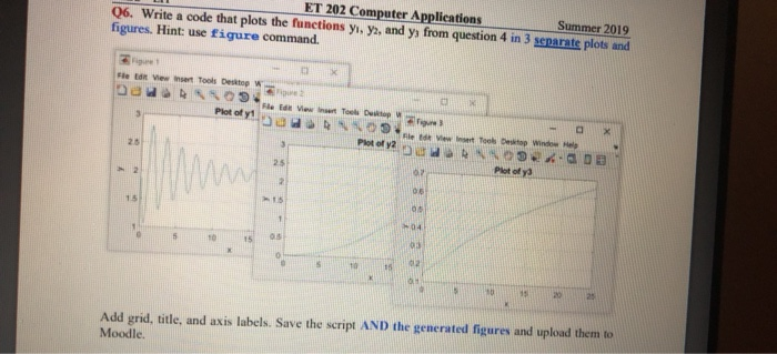 Solved ET 202 Computer Applications 06. Write a code that | Chegg.com