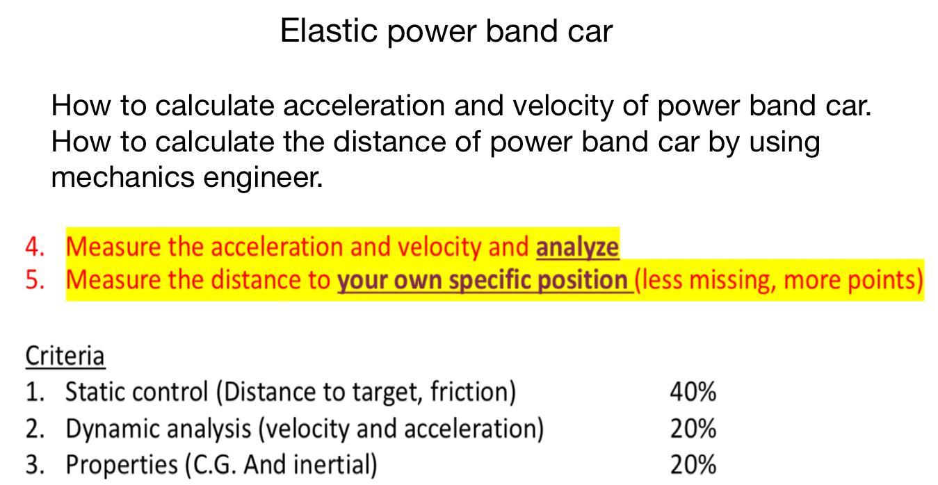 How to calculate acceleration and velocity of power | Chegg.com