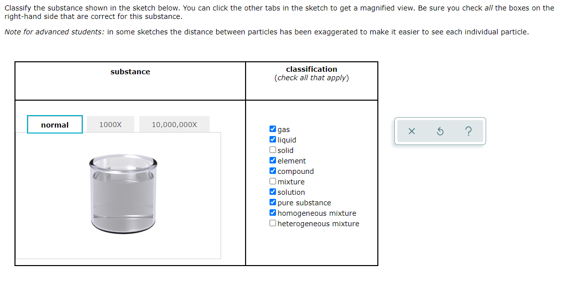 Solved Classify the substance shown in the sketch below. You | Chegg.com Solved Classify the substance shown in the sketch below. You | Chegg.com
