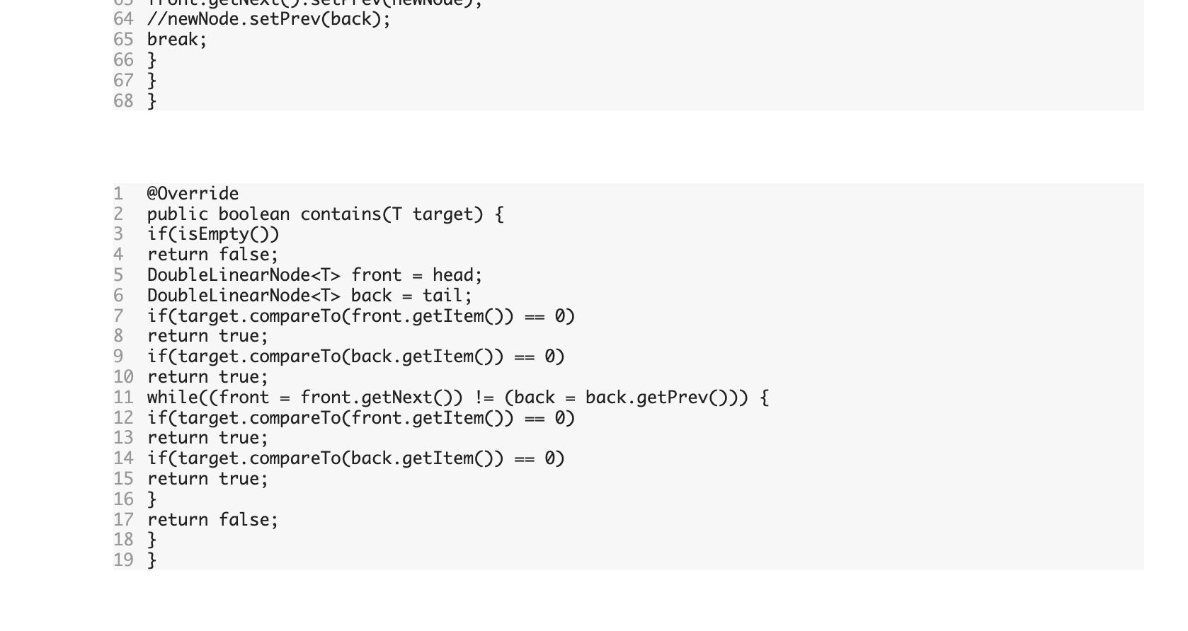 Solved 49 Q0verride 50 public String toString() \{ 51 | Chegg.com