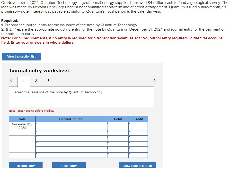 Solved Journal entry worksheet Record the adjusting entry | Chegg.com