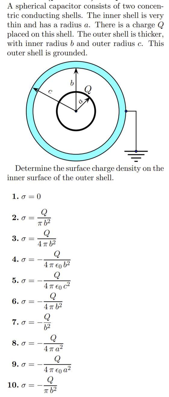 Solved Now fill the space between the inner and outer shells | Chegg.com
