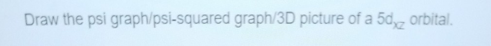 Solved Draw the psi graph/psi-squared graph/3D picture of a | Chegg.com