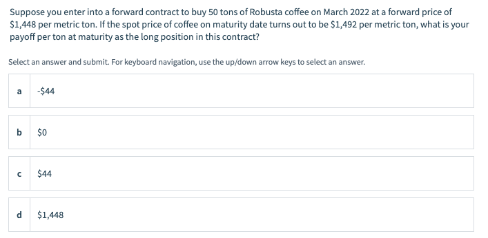Solved Suppose you enter into a forward contract to buy 50 | Chegg.com