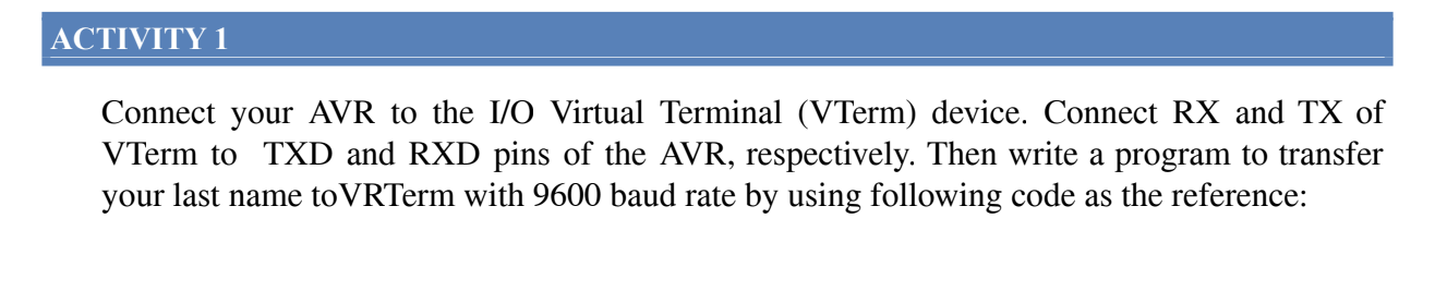 #define F_CPU 16000000UL // Defining the CPU | Chegg.com