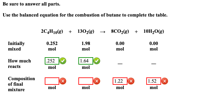 Solved Be sure to answer all parts. Use the balanced | Chegg.com