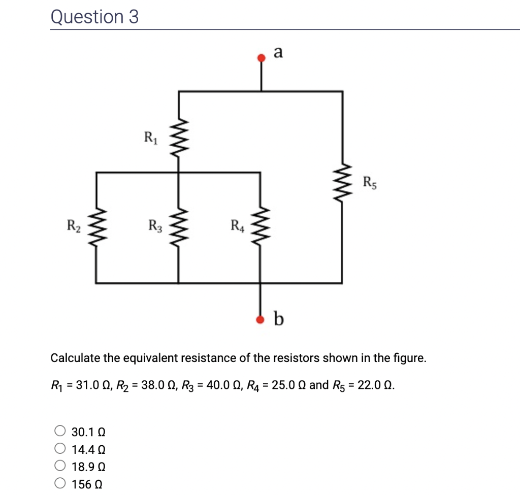Solved Calculate the equivalent resistance of the resistors | Chegg.com