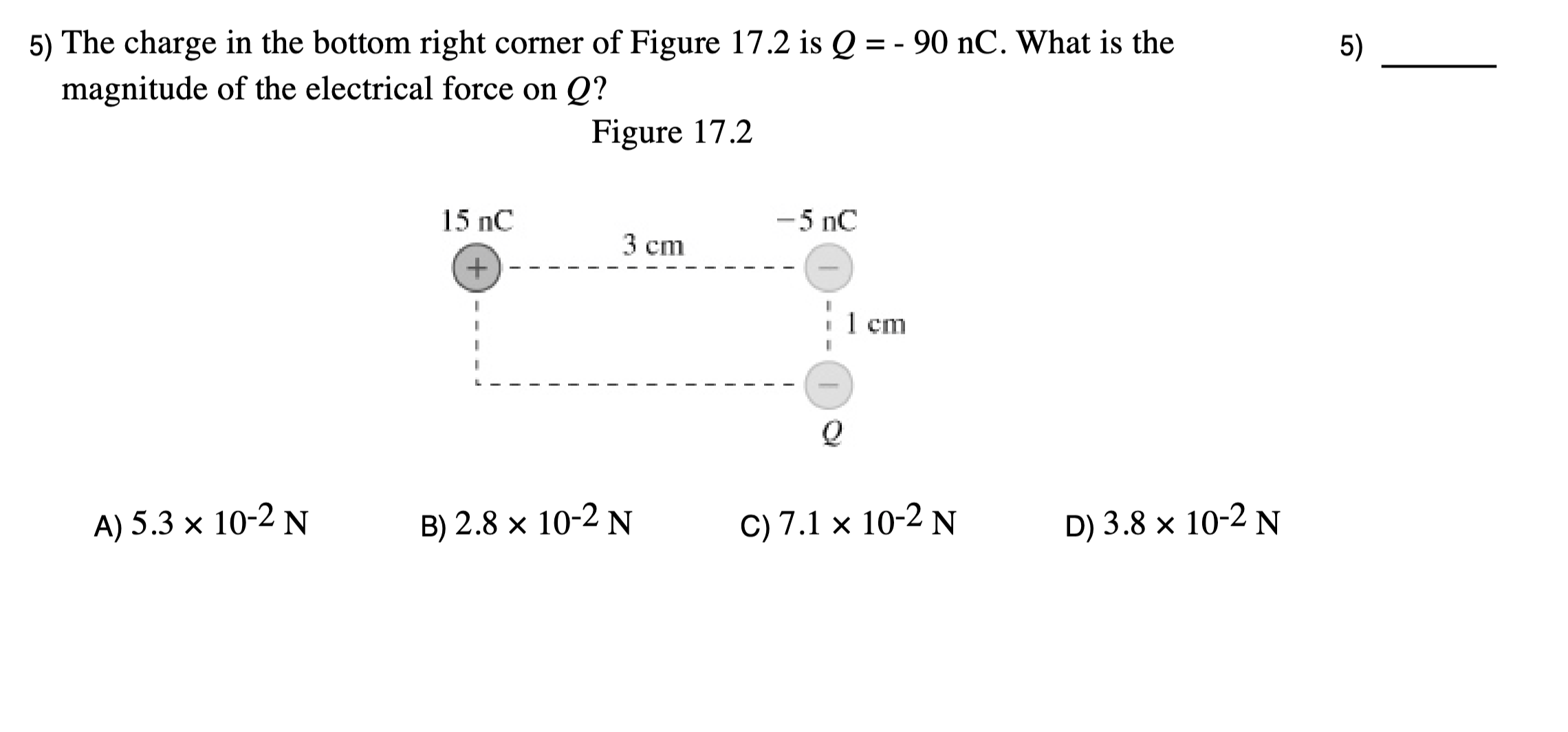 Solved Please explain in detail. The charge in the bottom | Chegg.com