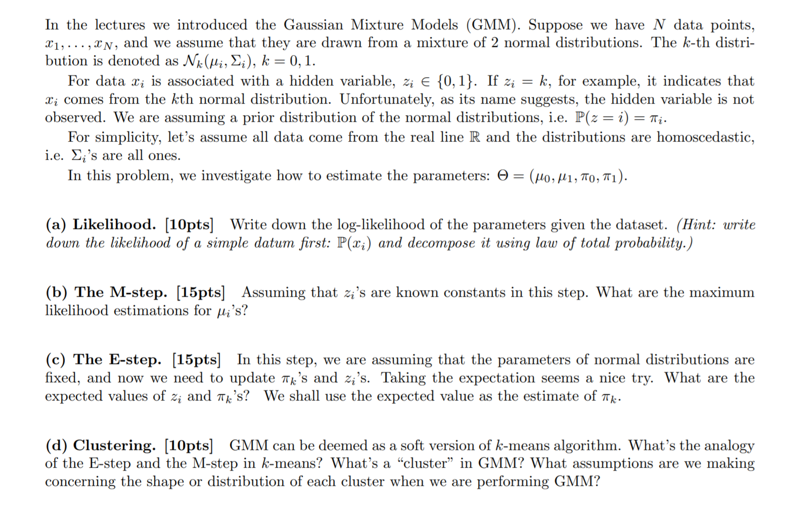 This is all the information given, therefore | Chegg.com