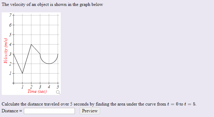 Solved The velocity of an object is shown in the graph below | Chegg.com