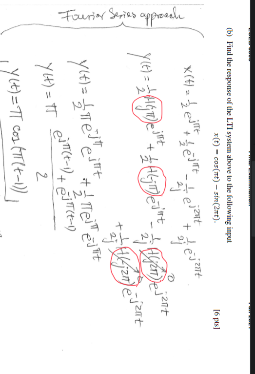 Solved Q3.- The impulse response of an LTI system is given | Chegg.com