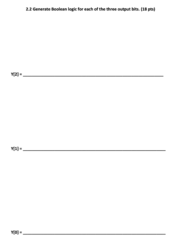 Solved 2 A Given Circuit Has 6 Input Bits D 50 And A 