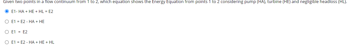 Solved Given two points in a flow continuum from 1 to 2, | Chegg.com