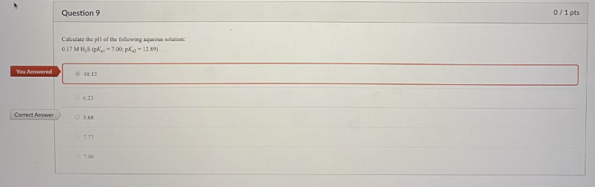 Solved Calculate the pll of the follawing aqueous solution: | Chegg.com