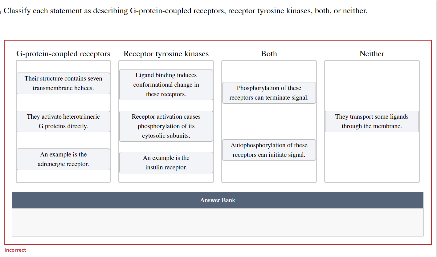 Solved Classify each statement as describing | Chegg.com