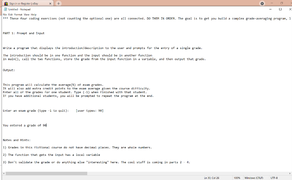 Solved This is a 4 part with 4 different questions PLS DO | Chegg.com