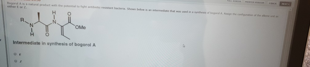 Solved Bogorol A is a natural product with the potential to | Chegg.com