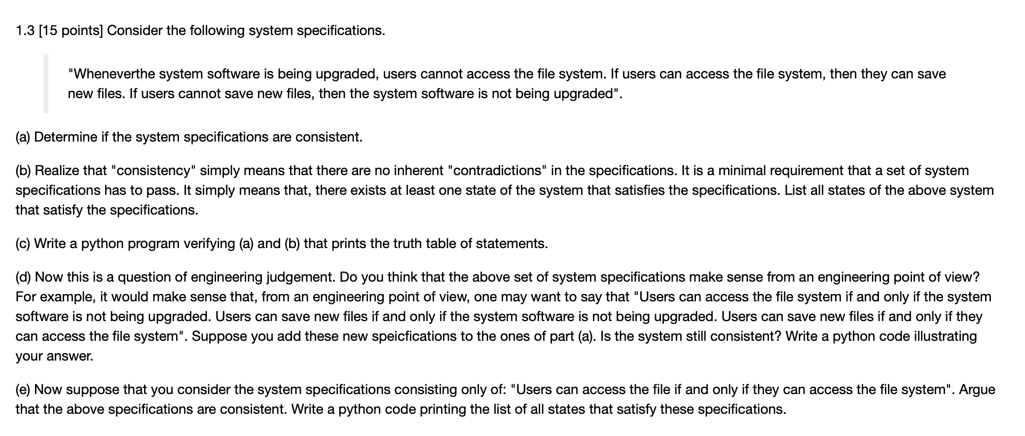 Answers should be written as a code using the | Chegg.com