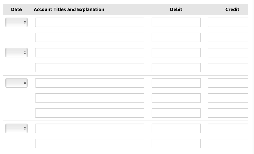 Solved Wildhorse Inc. had these transactions pertaining to | Chegg.com